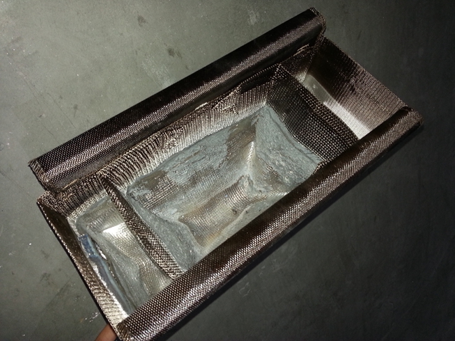 HT-Rigid Fiberglass Distribution Combo Bag for Aluminium Slab Casting ...